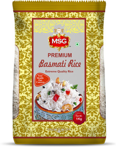 MSG Premium Basmati Rice Basmati Rice (Long Grain, Steam) Price in ...