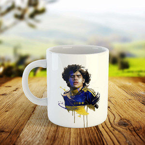 Artscoop Football Player Printed Coffee Tea Cup for The Football Lovers ...