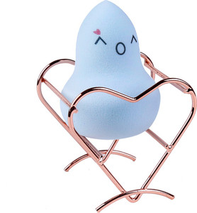 MINISO Blue Face Powder Puff Beauty Tools for Women with Holder - Price ...