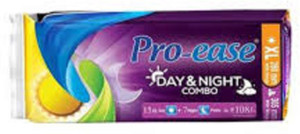 Pro-ease COMBO DAY+NIGHT PACK Sanitary Pad | Buy Women Hygiene products ...