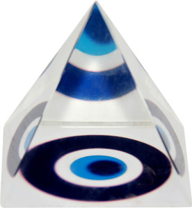 Feng Shui Art Vastu / Evil Eye Crystal pyramid For Removing Negative ...