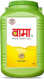 VAMA Refined Soyabean Oil- 5L Pack Soyabean Oil Jar Price in India ...