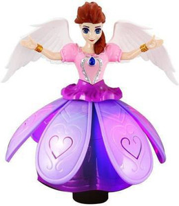 seal the deal Angel Girl Dancing Doll & Rotating Flashing Lights with ...