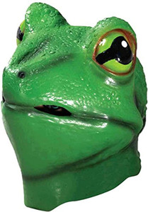 Forum Novelties Deluxe Latex Frog Mask Party Mask Price in India - Buy ...