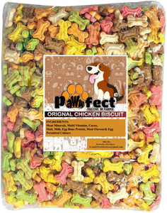 Pawwfect Freshly Baked Original Chicken Mixed Biscuit (Pack of 1 Kg ...