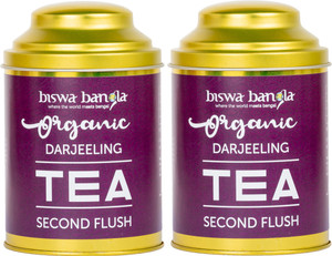 Biswa Bangla Organic 2nd Flush Darjeeling Tea (Makaibari) Unflavoured ...