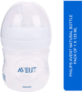 Philips Avent Natural BPA Superior Quality Feeding Bottle 125ml 1M ...