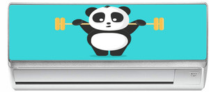 HD RAPID DESIGN 81.28 cm AC Split Stickers Air Conditioner Sticker ...