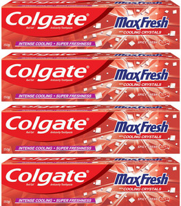Colgate MaxFresh Red Gel Paste with Menthol for Super Fresh Breath ...
