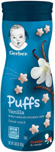 GERBER Puffs Cereal Snack, Vanilla Baby Puffs 42 g Price in India - Buy ...