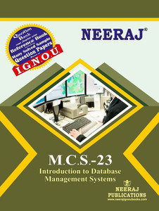MCS-23, Introduction to Database Management Systems: Buy MCS-23 ...