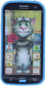 VARNA Musical Talking Tom Cat Phone with Recording Toy for Kids (Blue ...