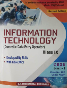 Information Technology Class-Ix (Domestic Data Entry Operator): Buy ...