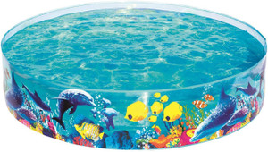 kitmeer Transparent Swimming Pool for Children without Pumping bestway ...