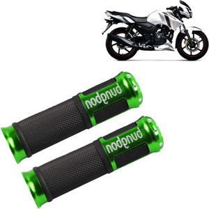 Rhtdm Apache RTR 160 4V Motorcycle Handle Grip Black Green (1 Pair ...