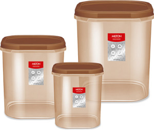 Pack of 1 Plastic Utility Container - 9000 ml MILTON Brown Price in ...