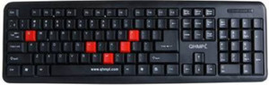QUANTUM QHM7405 Wired USB Multi-device Keyboard Wired USB Multi-device ...