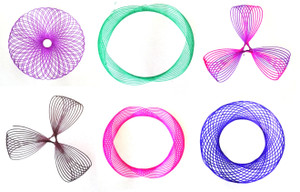 Mora Creative Gift Designer Spiral Spirograph Geometric Ruler Drafting ...