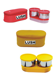 Flipkart.com | Lush Lunch Box 4 Containers Lunch Box