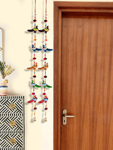 DreamKraft Decorative Paper Mache Peacock Door Hanging Toran Price in ...
