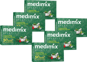 MEDIMIX AYURVEDIC 75G CLASSIC (PACK OF 6) - Price in India, Buy MEDIMIX ...