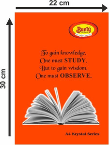 Bunty Register/Notebook Regular Notebook Singal rule 400 Pages Price in ...