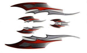 RJ GRAPHICS Sticker & Decal for Bike Price in India - Buy RJ GRAPHICS ...