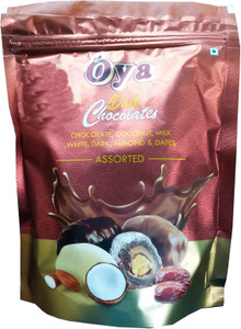 Oya Almond Date Chocolates Assorted Crackles Price in India - Buy Oya ...