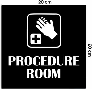 Signkart Procedure Room Emergency Sign Price in India - Buy Signkart ...