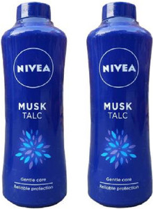 NIVEA Musk Talc Skin Powder Grams Each 400 g pack of 2 - Price in India ...