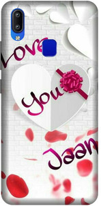 SAVETREE Back Cover for Vivo Y93_Vivo 1815 Printed Love U Jaan Back ...