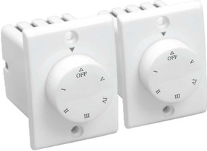 assaka SOCKET TYPE NON MODULAR 5 STEP FAN REGULATOR Conventional Box ...