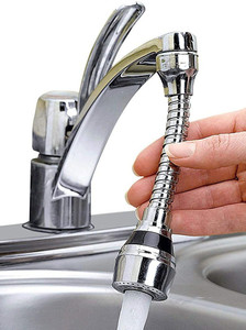 Anwaio AN-6YT SHOP Dual Spray Flexible Faucet Hands Free Swivel Spray ...