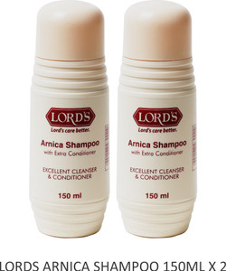 LORD'S ARNICA SHAMPOO WITH EXTRA CONDITIONER 150ML - (PACK OF 2) (300 ...