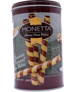 Monetta Wafer - Chocolate Flavoured (Pack of 2) Waffles on a stick ...