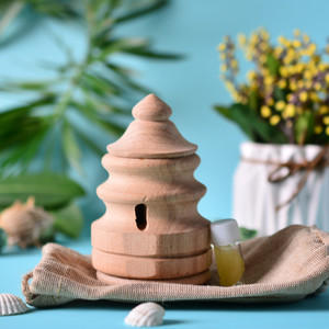 vedashree Wooden Cupholder Car Perfumes (Royal) Organic Air Fresheners ...