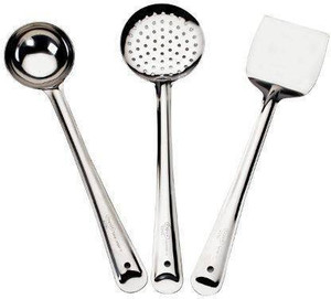 wiaa Wiaa Ladel-Set-3 Pcs of Stainless Steel Combo Ladle Set, 3 Piece ...