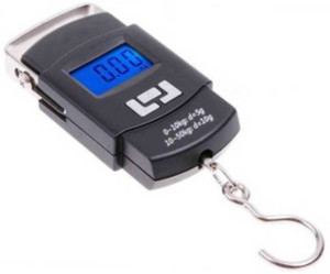 Majron 50Kg Portable Hanging Luggage Pocket Weight Machine Digital for ...