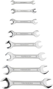 TAPARIA DEP 08 DOUBLE ENDED SPANNER SET Double Sided Open End Wrench ...