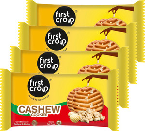 First Crop Cashew Cookies Biscuit Price in India - Buy First Crop ...