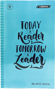 VIJETA Excecise Register Notebook Regular Notebook Single Ruled 124 ...