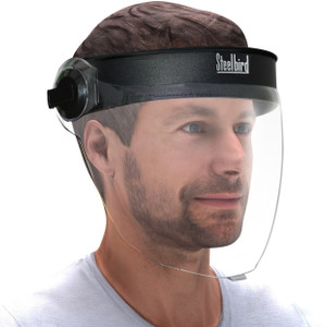 Steelbird SBA-2 Face Shield, Face Protection Shield, Full Face ...
