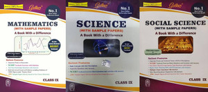Golden Class 9 CBSE Guide Mathematics + Science + Social (NCERT): Buy ...