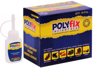 POLYFIX Instant Glue for UPVC Door and Windows 15gm ( Pack of 10pc ...