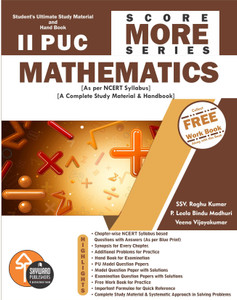 Score More Series - II PUC Mathematics (As per Karnataka State PU Board ...
