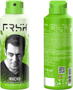 Frsh Dedorant Body Spray 200 ML -MACHO Perfume Body Spray - For Men ...