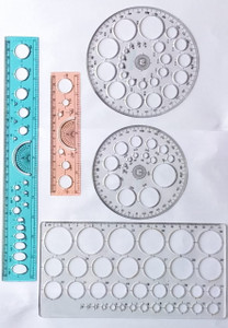 Flipkart.com | clipper CIRCLE MASTER 1+PROTECTOR 25,16 CIRCLES, SCALE ...