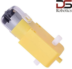 DS Robotics Dual Shaft Straight Plastic Gear BO Motor for Arduino ...