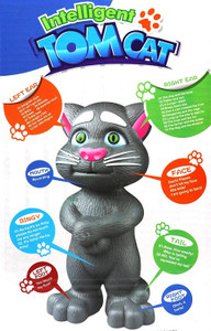 IOM Talking Tom Cat for Kids Speaking Repeat What You Say-Birthday ...