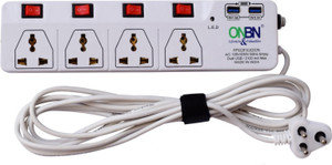 ONBN 4 Pin + 2 USB Port Extension Board with Fast Charging ...